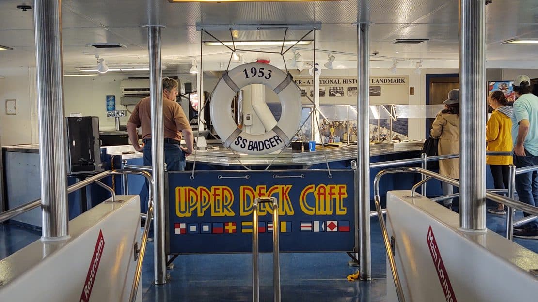 The Restless Viking: Badger Car Ferry - Lowell's First Look