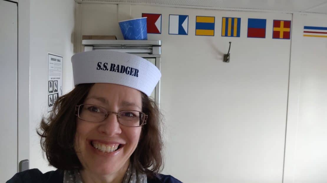 The Restless Viking: Badger Car Ferry - Lowell's First Look