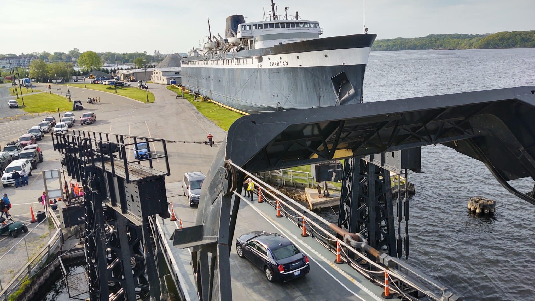 The Restless Viking: Badger Car Ferry - Lowell's First Look