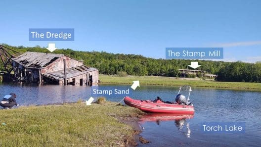 The Restless Viking: An Abandoned Copper Dredge - Lowell's First Look