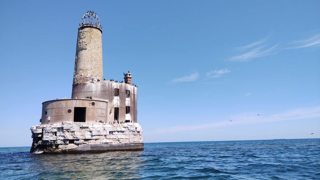 The Restless Viking: We Bombed Waugoshance Light - Lowell's First Look